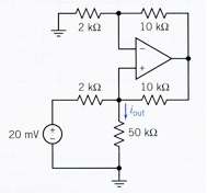Solved Find the current ( i out ) | Chegg.com
