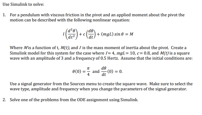 Square Wave Signal Non Linear Pendulum - lasopaghost