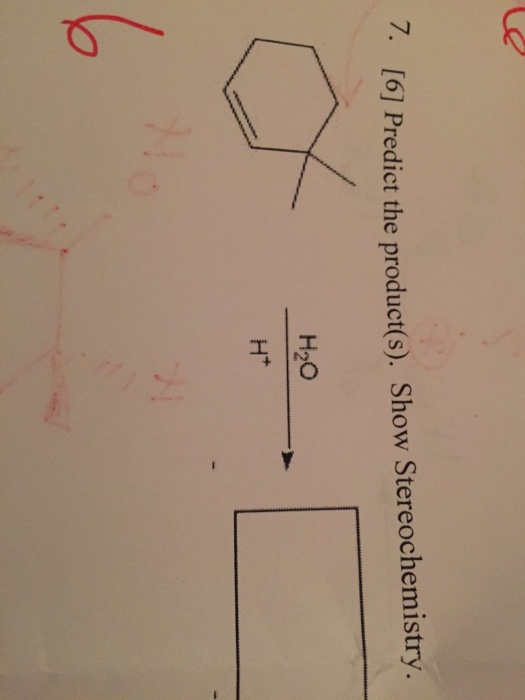 Solved Predict the product(s). Show Stereochemistry. | Chegg.com Solved Predict the product(s). Show Stereochemistry. | Chegg.com