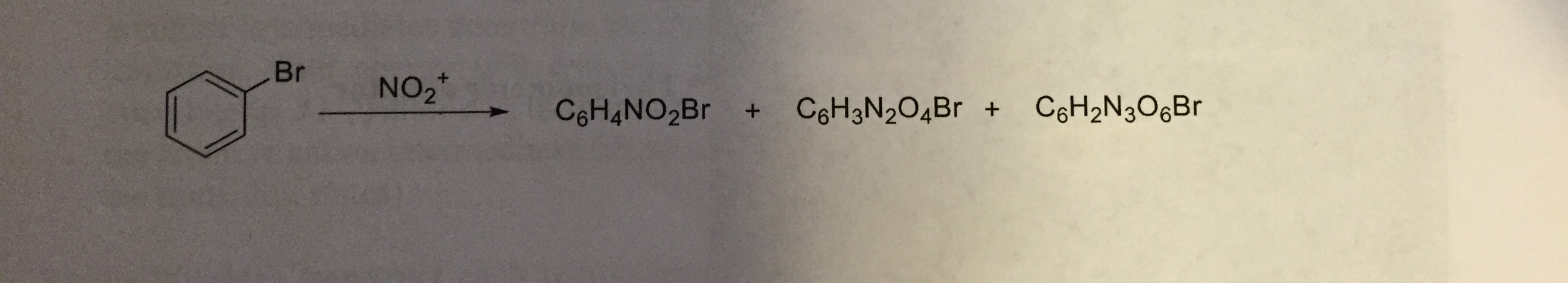 Solved The NO2+ cation reacts as an electrophile in this | Chegg.com