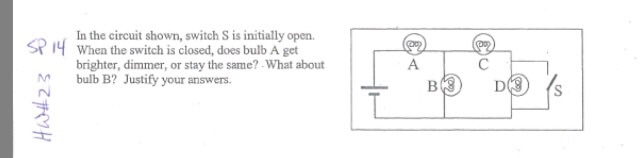 Solved In the circuit shown, switch S is initially open. | Chegg.com