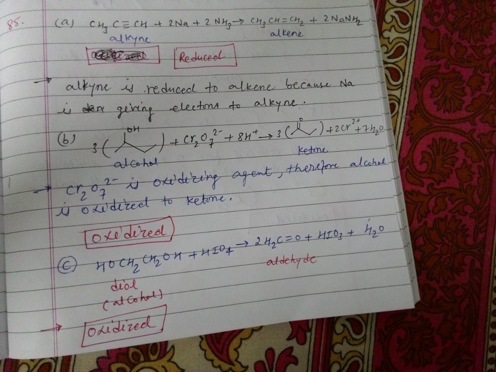 Solved Homework Each Of The Following Reactions Will Be Encountered