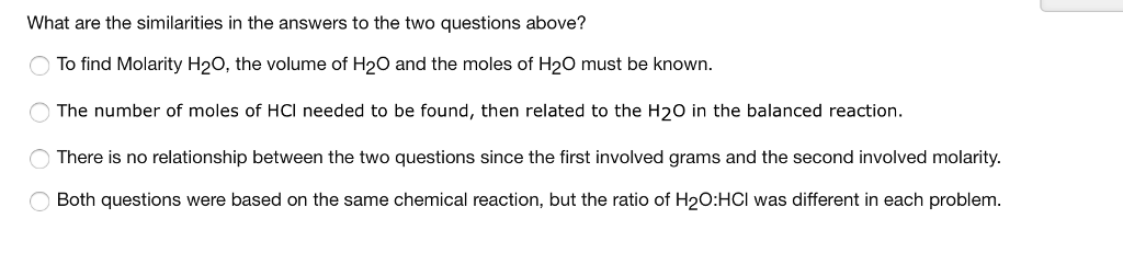 Solved For the balanced reaction HCl(aq) + NaOH(aq) → H2O() | Chegg.com