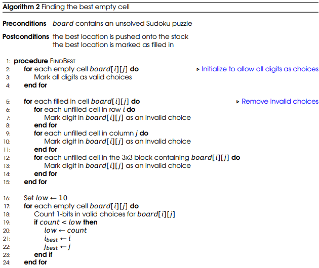 Solved Develop And Implement A Stack Based Sudoku Puzzle 