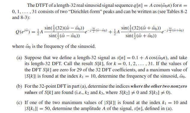 Solved Basic discrete Fourier transform properties. Number | Chegg.com