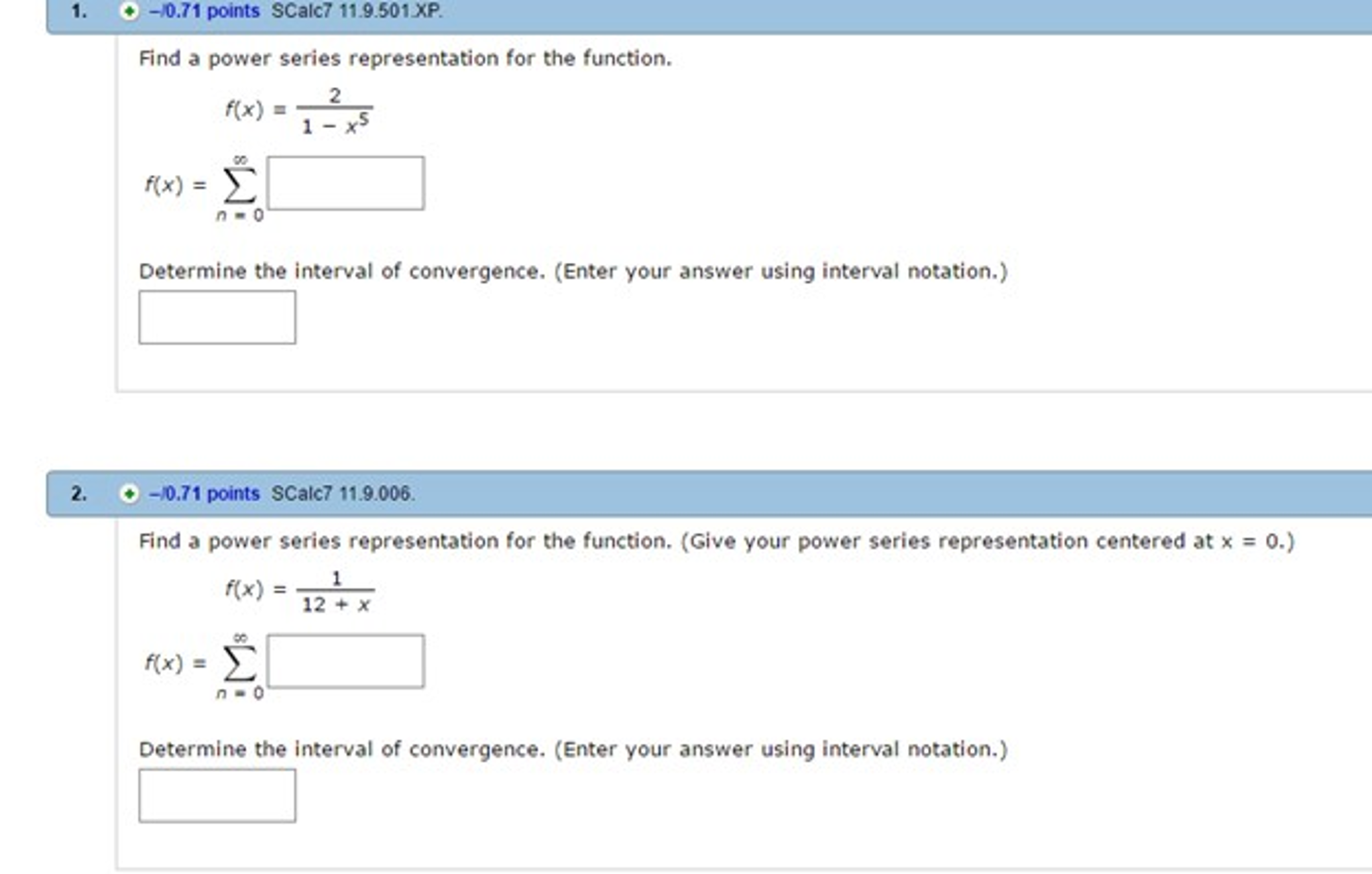 Solved Find a power series representation for the function. | Chegg.com