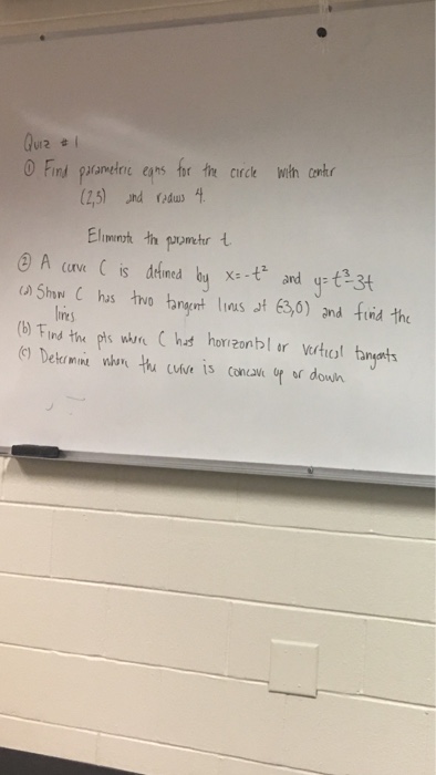 Solved Find parametric equations for the circle with center | Chegg.com