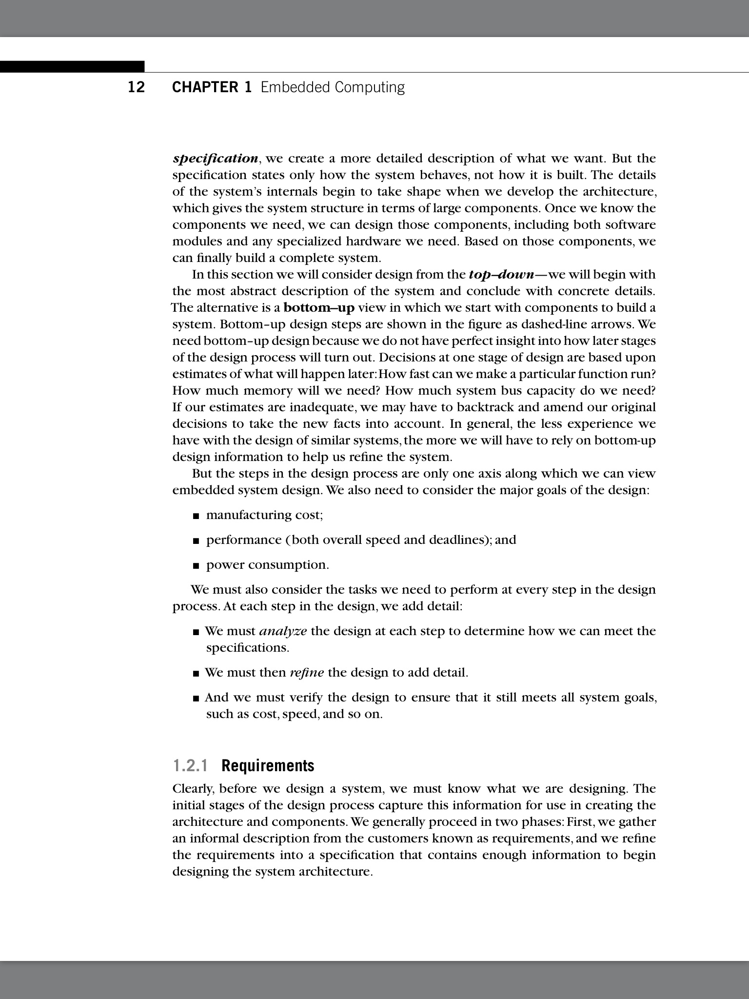 Solved This section provides an overview of the embedded | Chegg.com