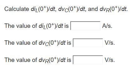 Solved In the circuit given below, R = 50 ?, V = 20 V, and L | Chegg.com