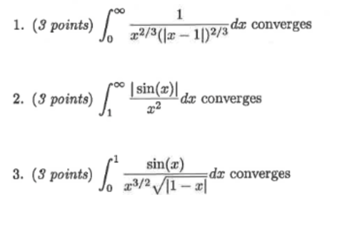 Solved integral ^infinity _0 1/x^2/3 (|x - 1|)^2/3 dx | Chegg.com