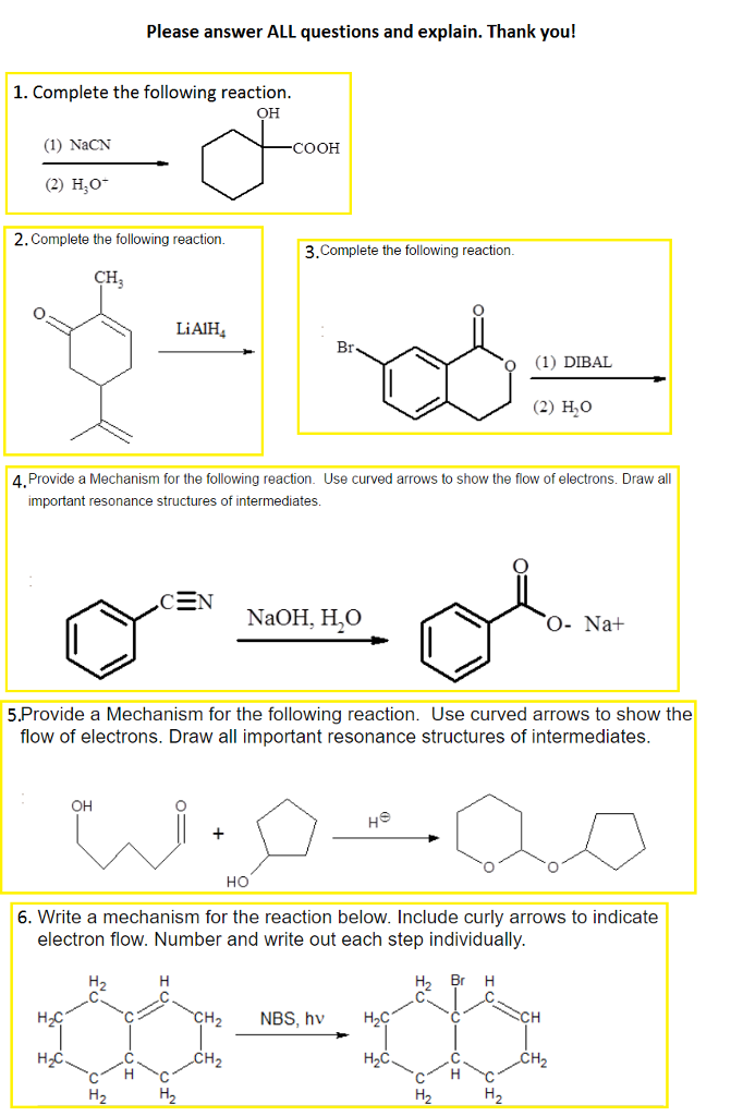 Solved Complete the following reaction. Complete the | Chegg.com