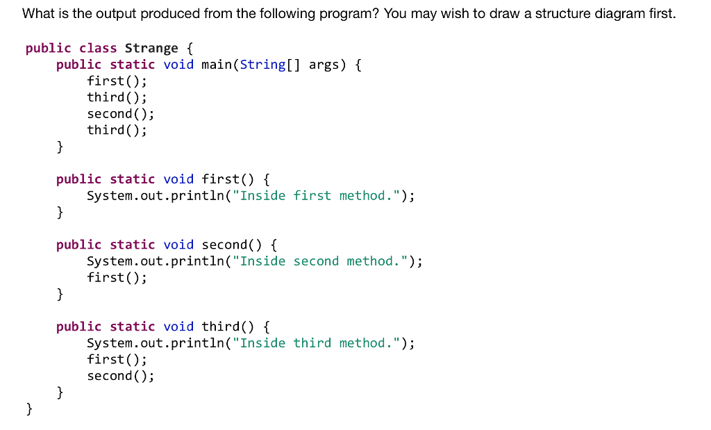 Solved NOTE: is learing Java (currently on Chapter1 and | Chegg.com