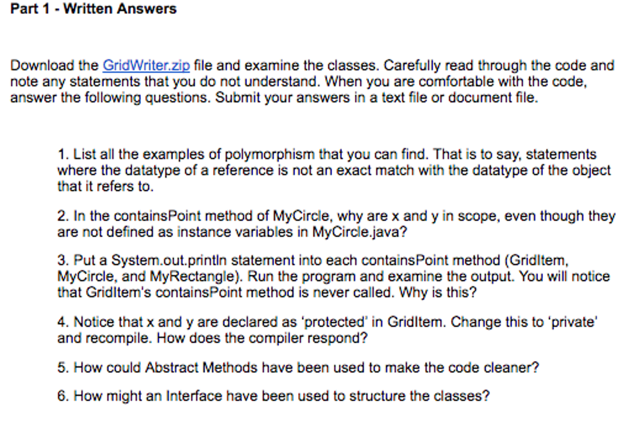 Question | Chegg.com