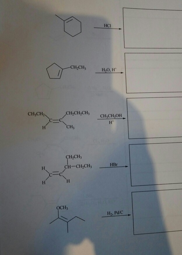 Solved HCI CH2CH3 H2O, H CH3CH2\ CH2CH CH3 CH CH,OH CH2CH3 | Chegg.com
