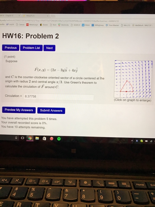 Solved Suppose F(x, y) = (2x - 3y)i + 4xj and C is the | Chegg.com