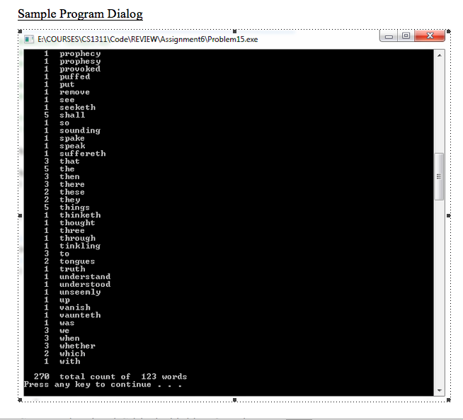 Solved 15 Write A Program That Lexically Analyzes Scans 1