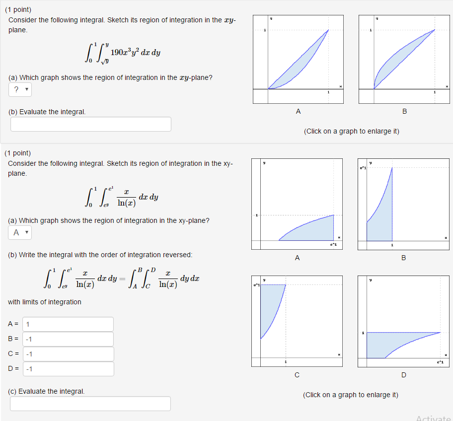 Solved Consider the following integral. Sketch its region of | Chegg.com