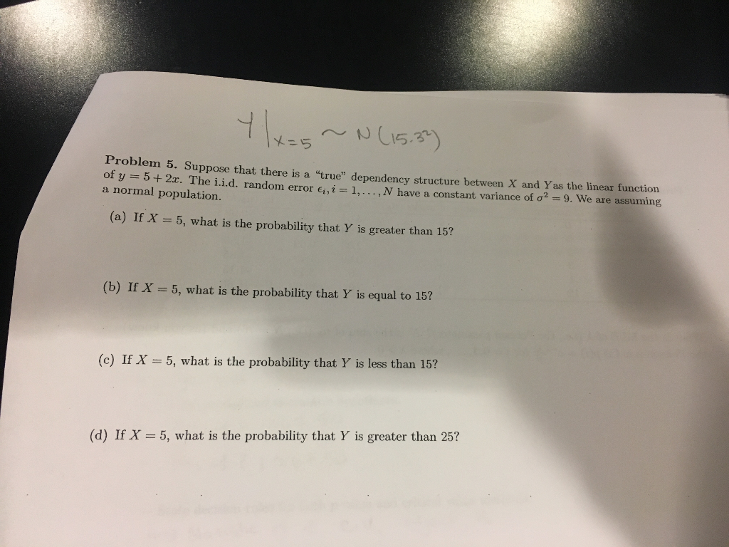 Solved Suppose that there is a "true" dependency structure | Chegg.com