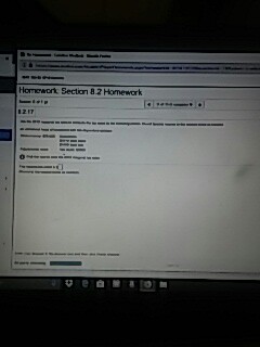 Homework: Section 8 2 Homework | Chegg.com