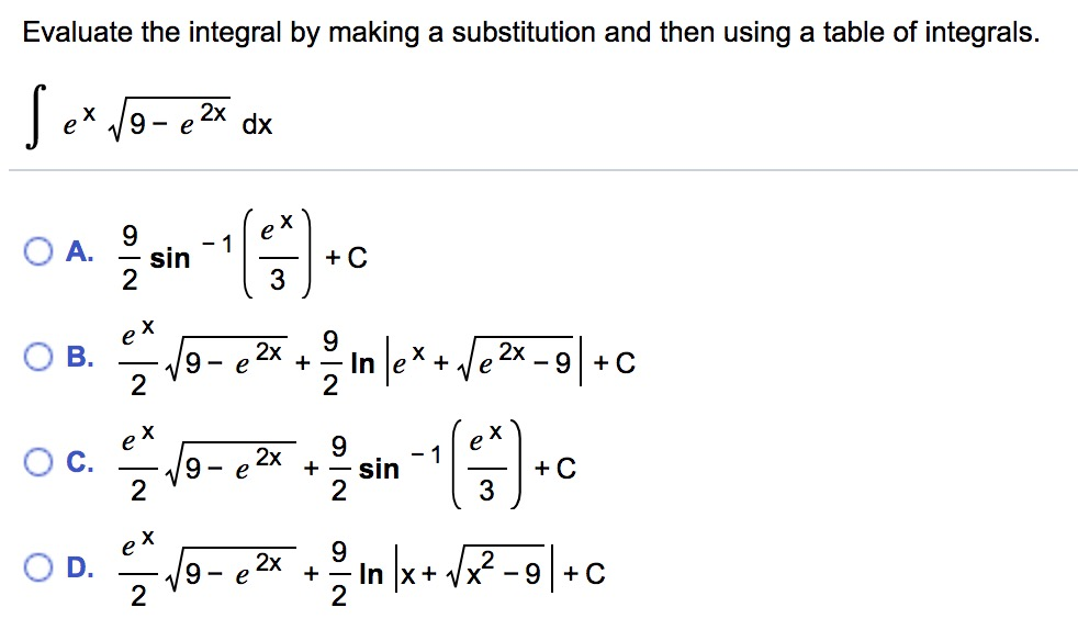 Solved Evaluate the integral by making a substitution and | Chegg.com