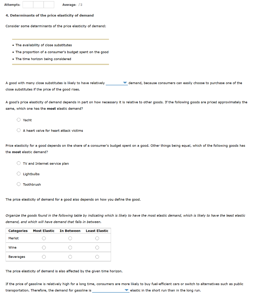Solved Attempts: Average: 12 1. Calculating the price | Chegg.com