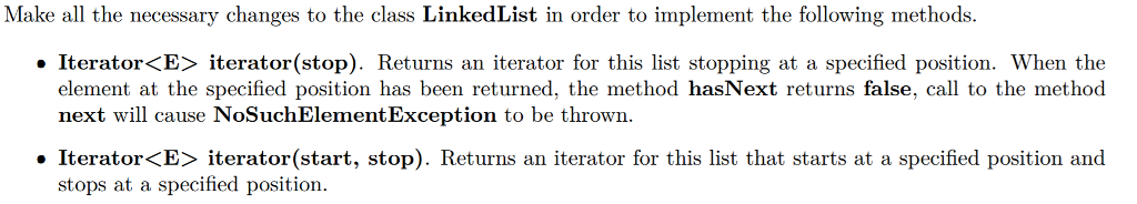 Solved Make all the necessary changes to the class Linked | Chegg.com