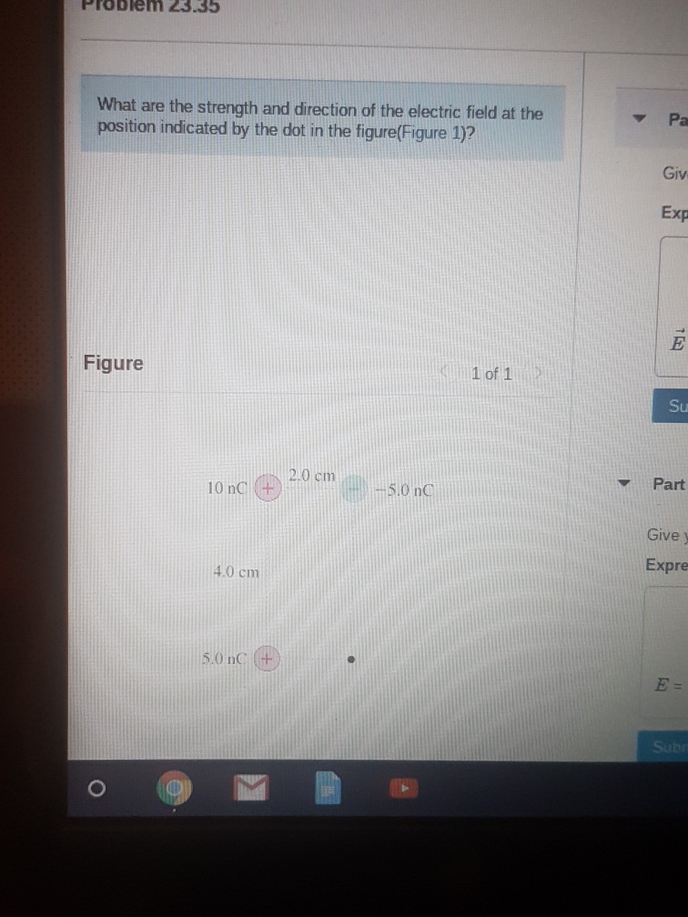 Solved Problem 23.35 What are the strength and direction of | Chegg.com