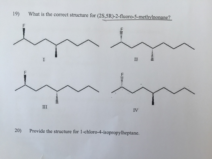 Solved What is the correct structure for (2S, | Chegg.com