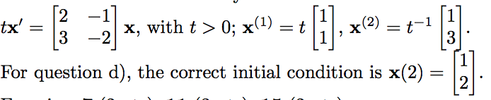 Solved In Problems 1 through 6 you are given a homogeneous | Chegg.com