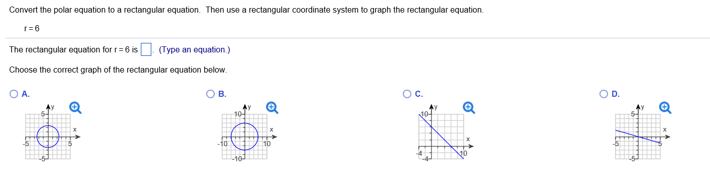 Solved Convert the polar equation to a rectangular equation. | Chegg.com