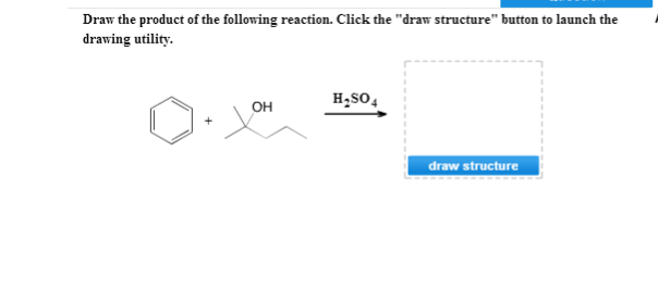 (Solved) - Draw the product of the following reaction. Click the "draw... (1 Answer) | Transtutors