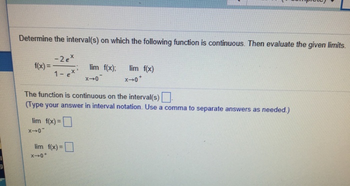 Solved Determine the interval(s) on which the following | Chegg.com