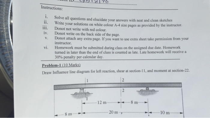 Solved Instructions: 1. Solve all questions and elucidate | Chegg.com