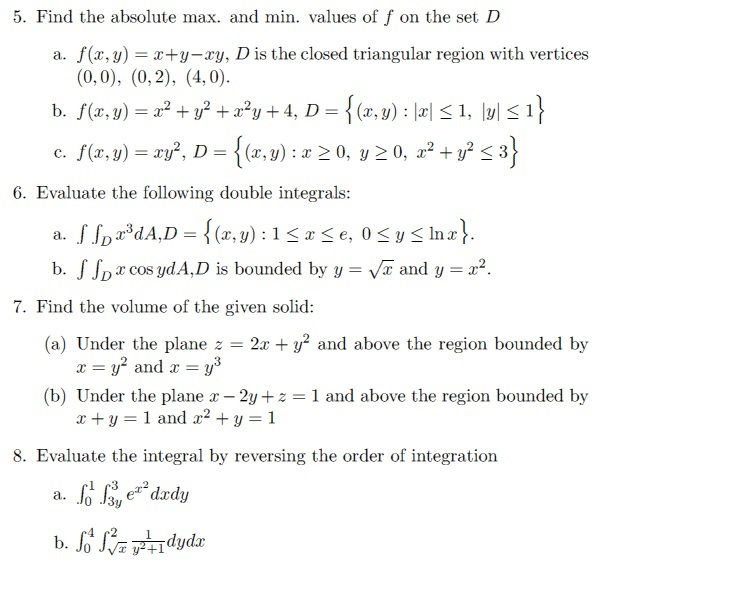 Absolute max and min calculator - beelader