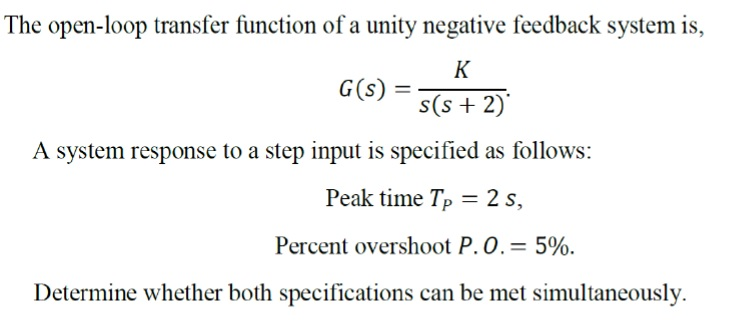 Solved NOTE THAT: This is Automatic Control System Course | Chegg.com