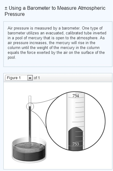 Solved Using a barometer to measure atmospheric pressure. I | Chegg.com
