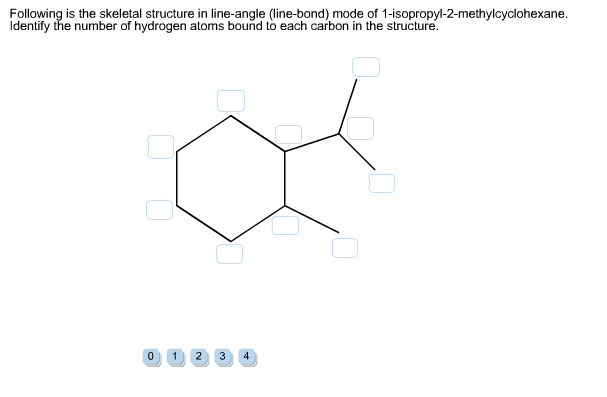 Solved Following is the skeletal structure in line-angle | Chegg.com