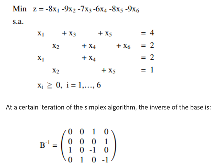 Solved operational research : Either the problem of | Chegg.com