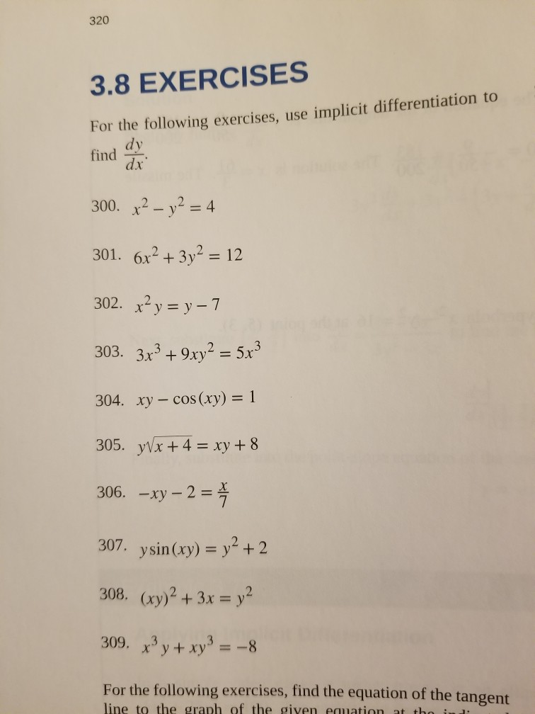 Solved 320 3.8 EXERCISES For the following exercises, use | Chegg.com