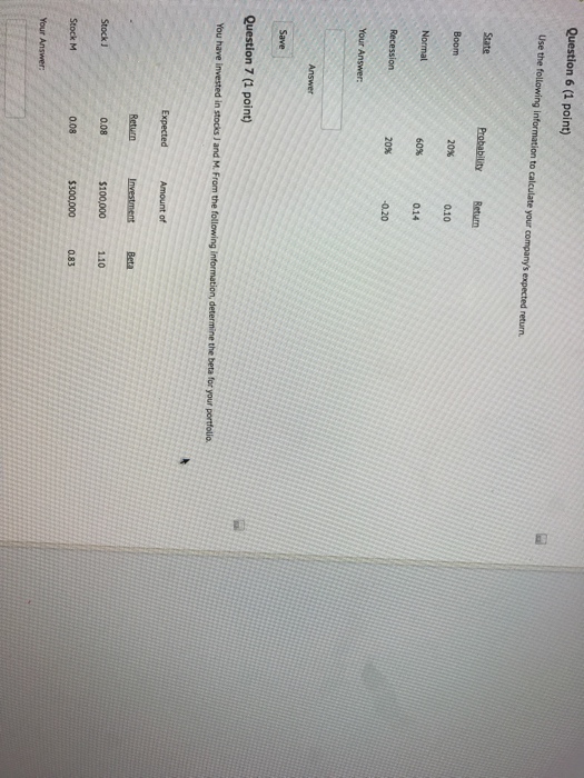 Solved Use the following information to calculate your | Chegg.com