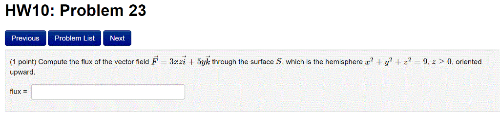 Solved Compute the flux of the vector field F vector = 3xzi | Chegg.com Solved Compute the flux of the vector field F vector = 3xzi | Chegg.com