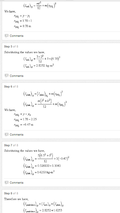 Solved What does IXX mean ? does it mean the rotation about | Chegg.com
