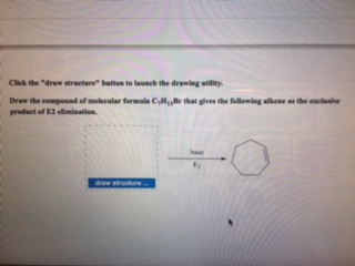 Solved Draw the compound of molecular formula C7H13Br that | Chegg.com