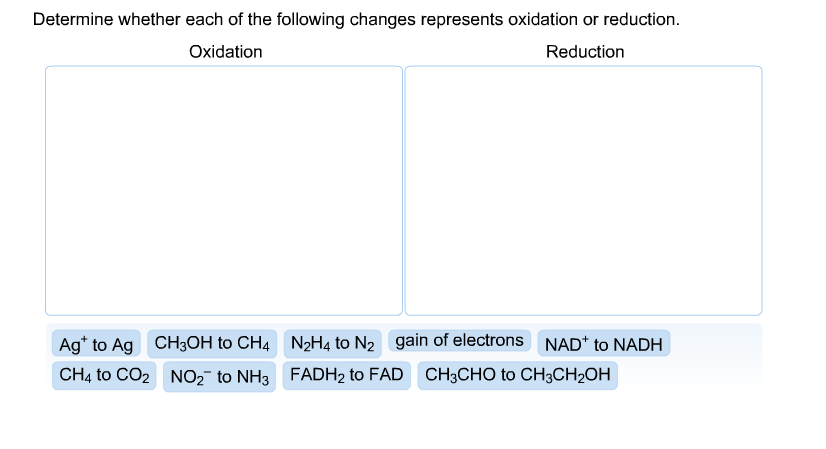Solved Determine whether each of the following changes | Chegg.com