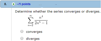 Solved 6' +-/1 points Suppose an and bn are series with | Chegg.com