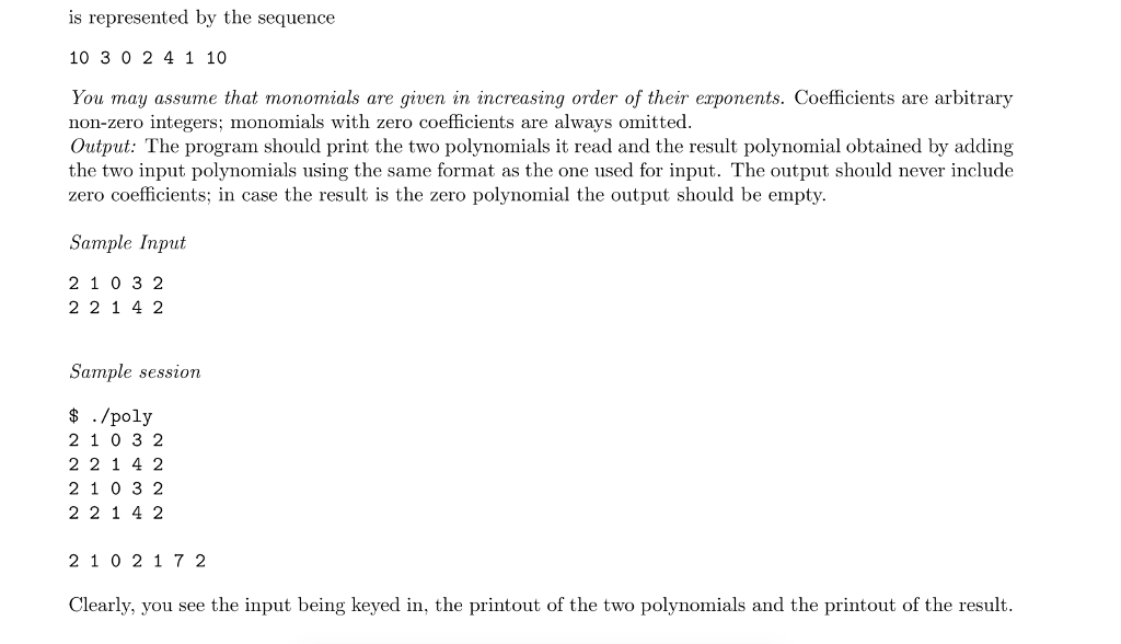 Solved Many of the polynomials arising in practice are | Chegg.com
