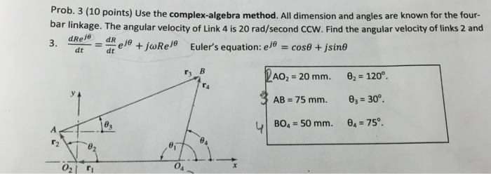 Solved Use the complex-algebra method. All dimension and | Chegg.com