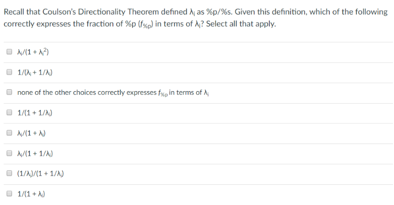 Directionality Problem