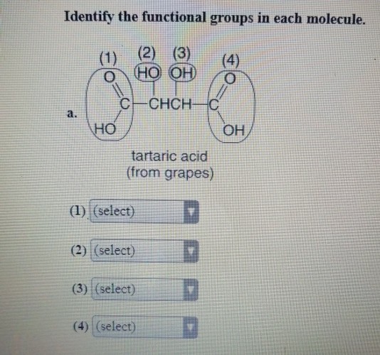 Acidic Functional Groups