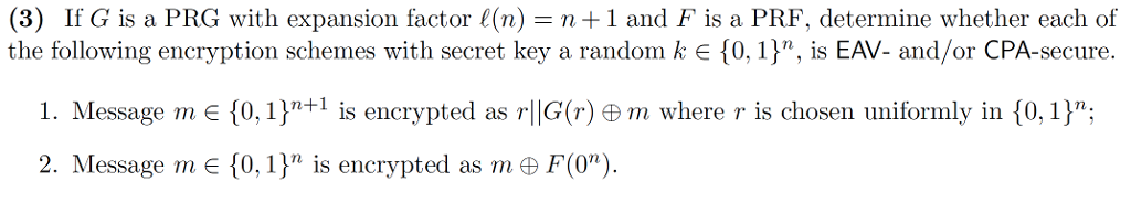 Recall the definitions of pseudorandom generators | Chegg.com